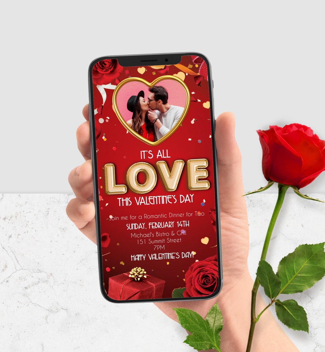 Date Night Invitation, Romantic Evening Invitation, Couples Digital ...