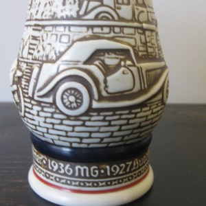 Vintage Avon Decorative Stein 1982 / Avon Stein With Classis Cars ...