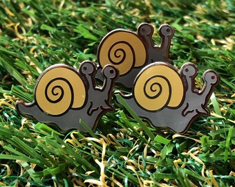 Snail Pin | Etsy