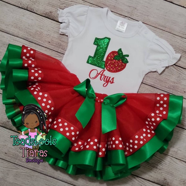 Strawberry Tutu - Etsy