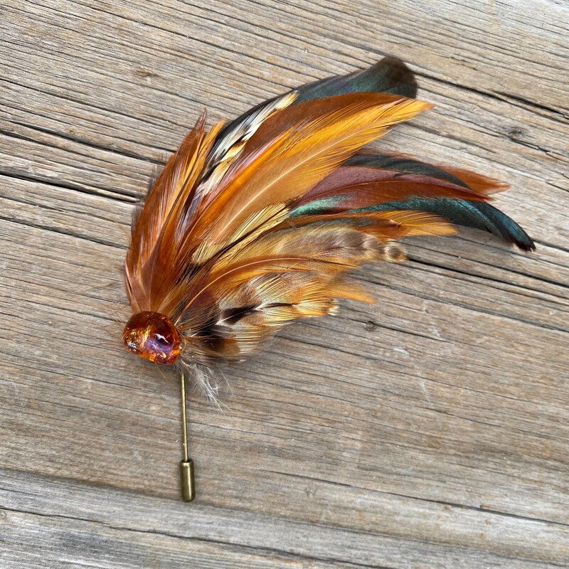 Amber Pin - Etsy