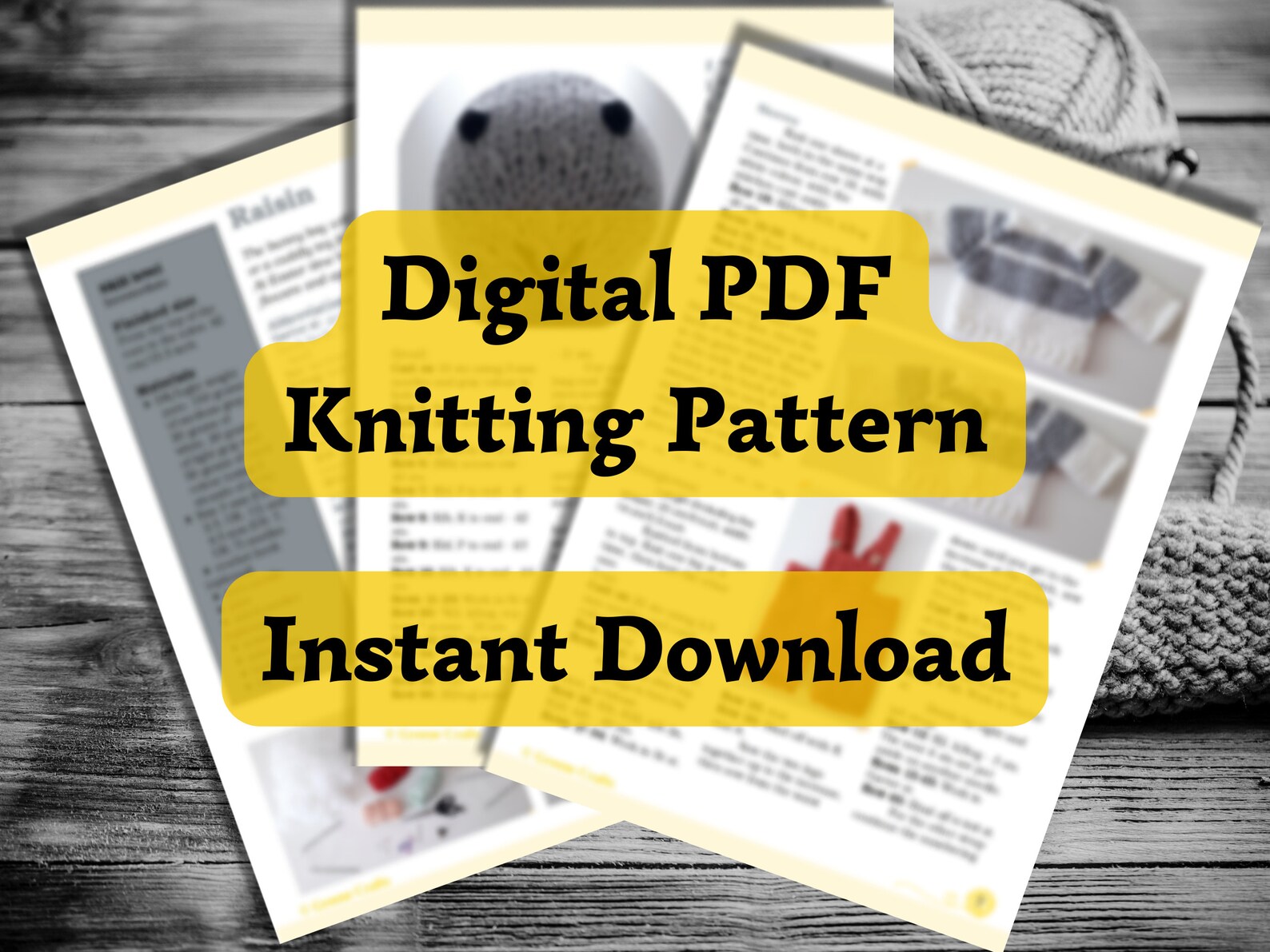 Knit Toy Pattern DIY Bunny Boy Soft Toy Pattern - Etsy