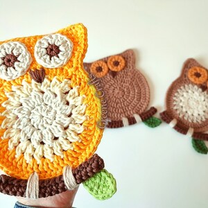 Crochet Pattern: Owl Coaster, Beginner-friendly Project (english and ...