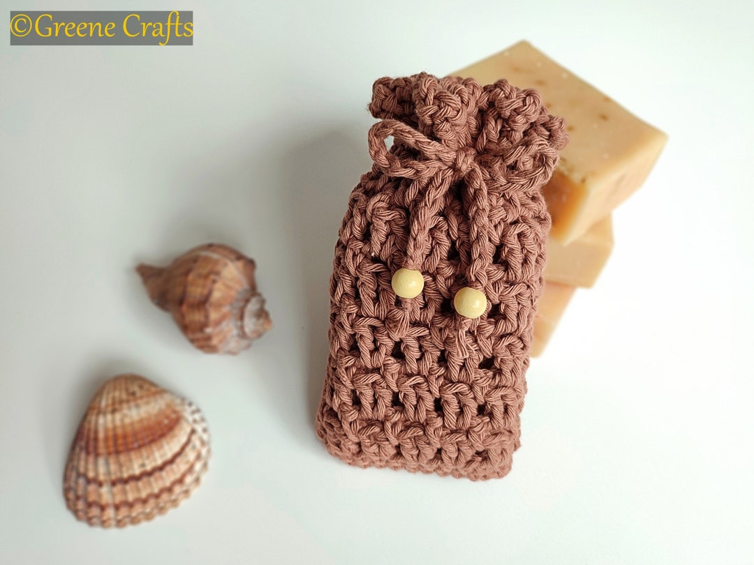 Soap Saver Crochet Pattern Crochet Soap Bag Eco Friendly - Etsy