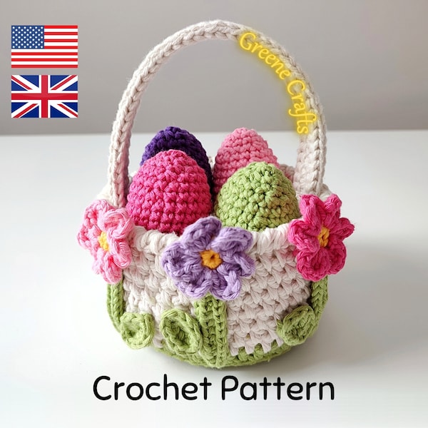 Crochet Easter Basket - Etsy