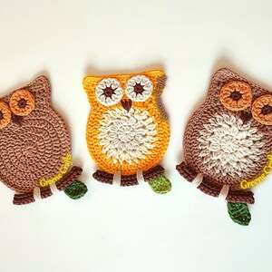 Crochet Pattern: Owl Coaster, Beginner-friendly Project (english and ...