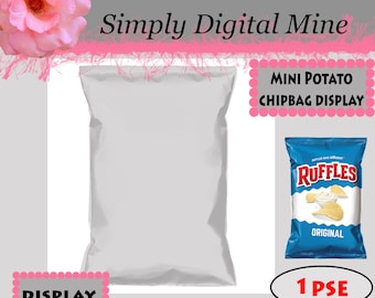 Chip bag template | Etsy