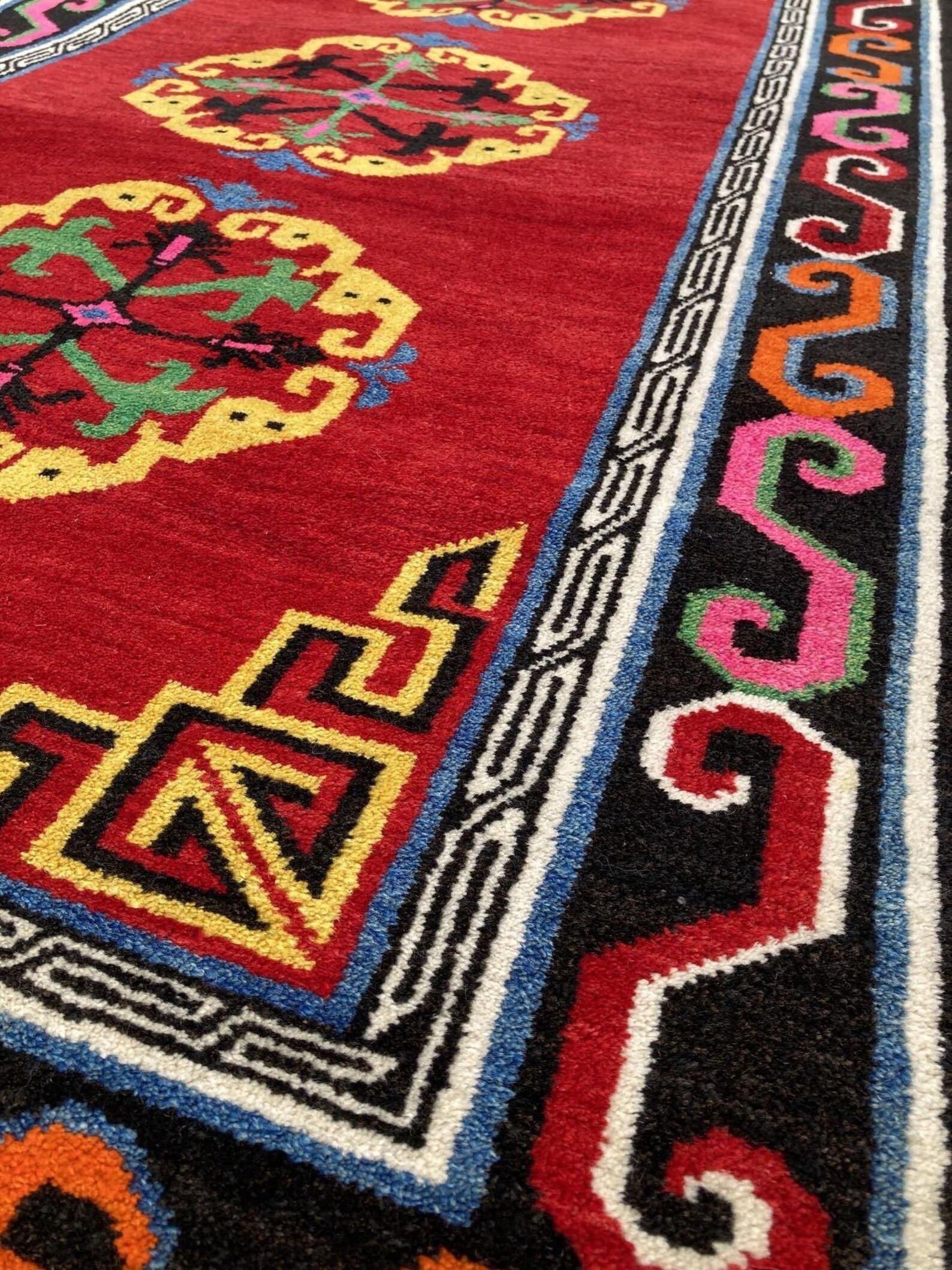 Antique Tibetan Rug 1.70m X 0.97m - Etsy