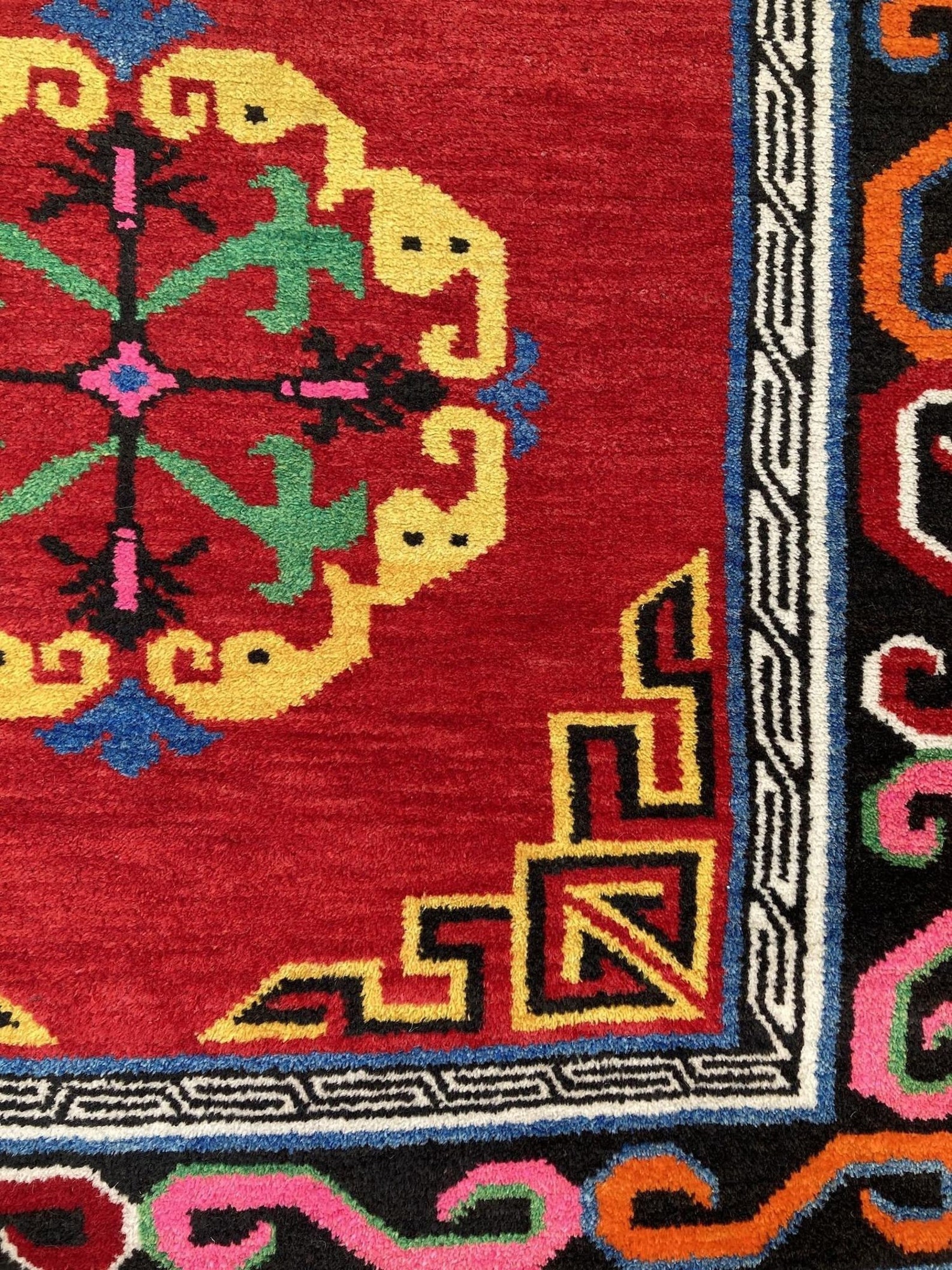 Antique Tibetan Rug 1.70m X 0.97m - Etsy