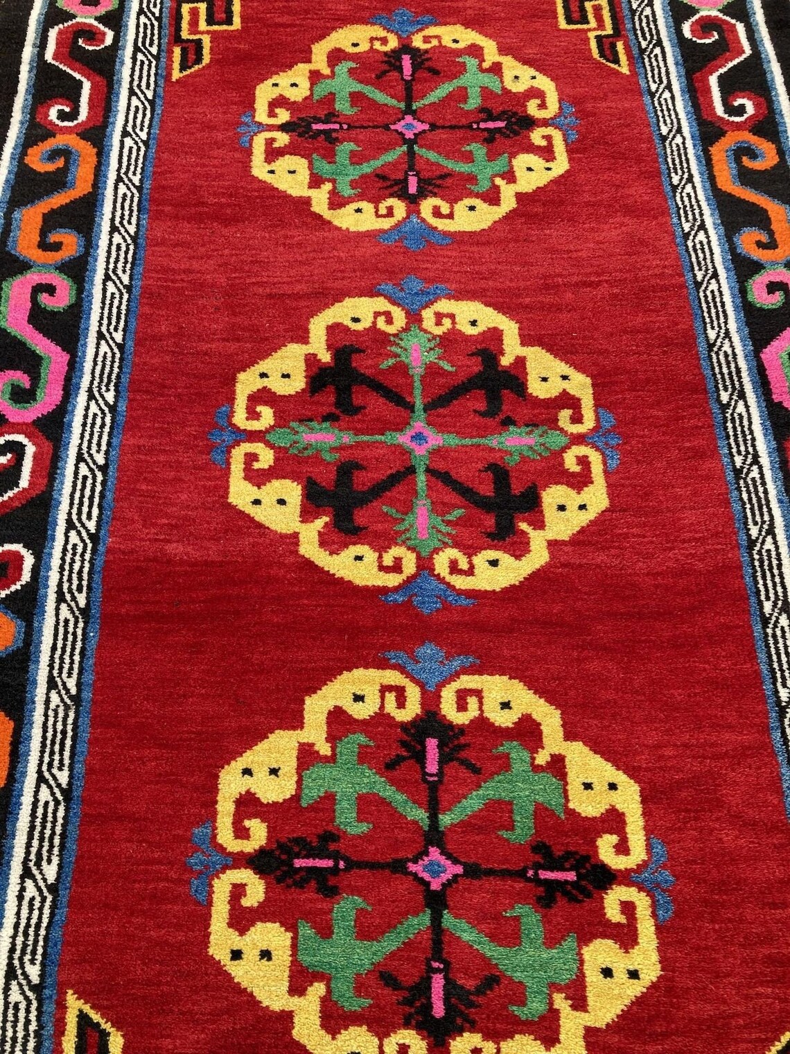 Antique Tibetan Rug 1.70m X 0.97m - Etsy