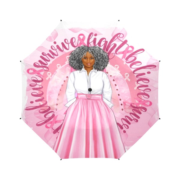 Breast Cancer Umbrella - Etsy