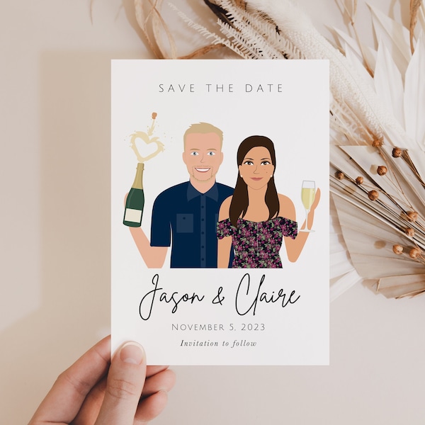 Fun Save the Date - Etsy