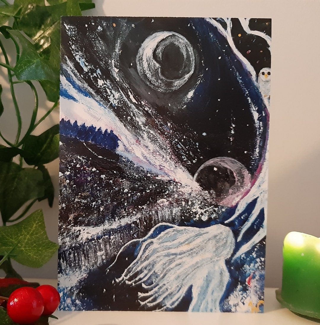 Witch Gothic Card - Goddess Card - Pagan Birthday Card - Wiccan Card ...