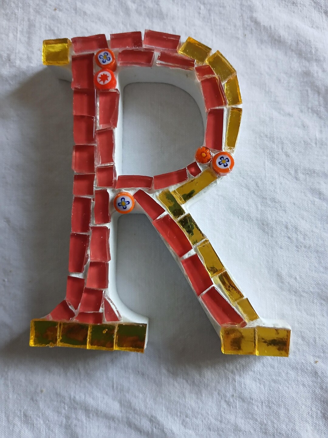 Initial Letter in Mosaic - Etsy