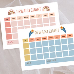 Reward Chart - Etsy