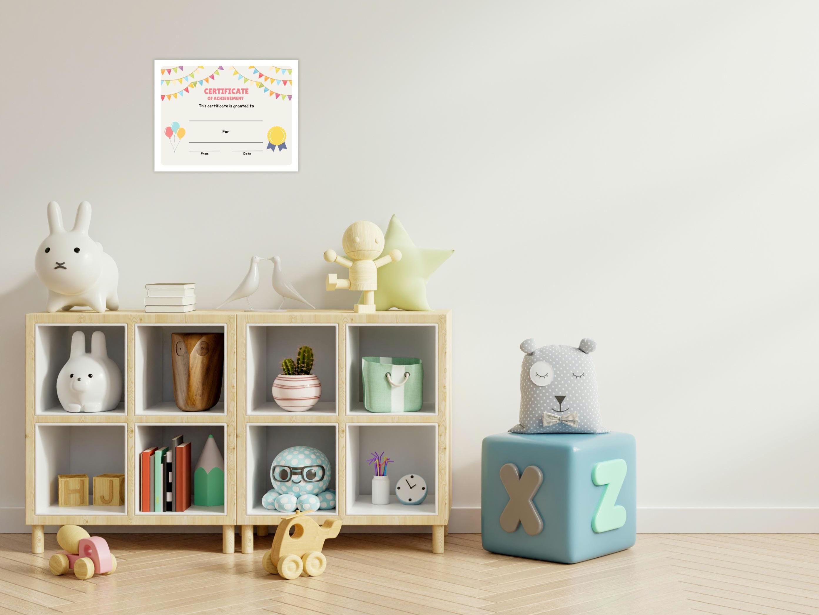 Kids Award Certificate, Editable PDF, Certificate of Achievement ...