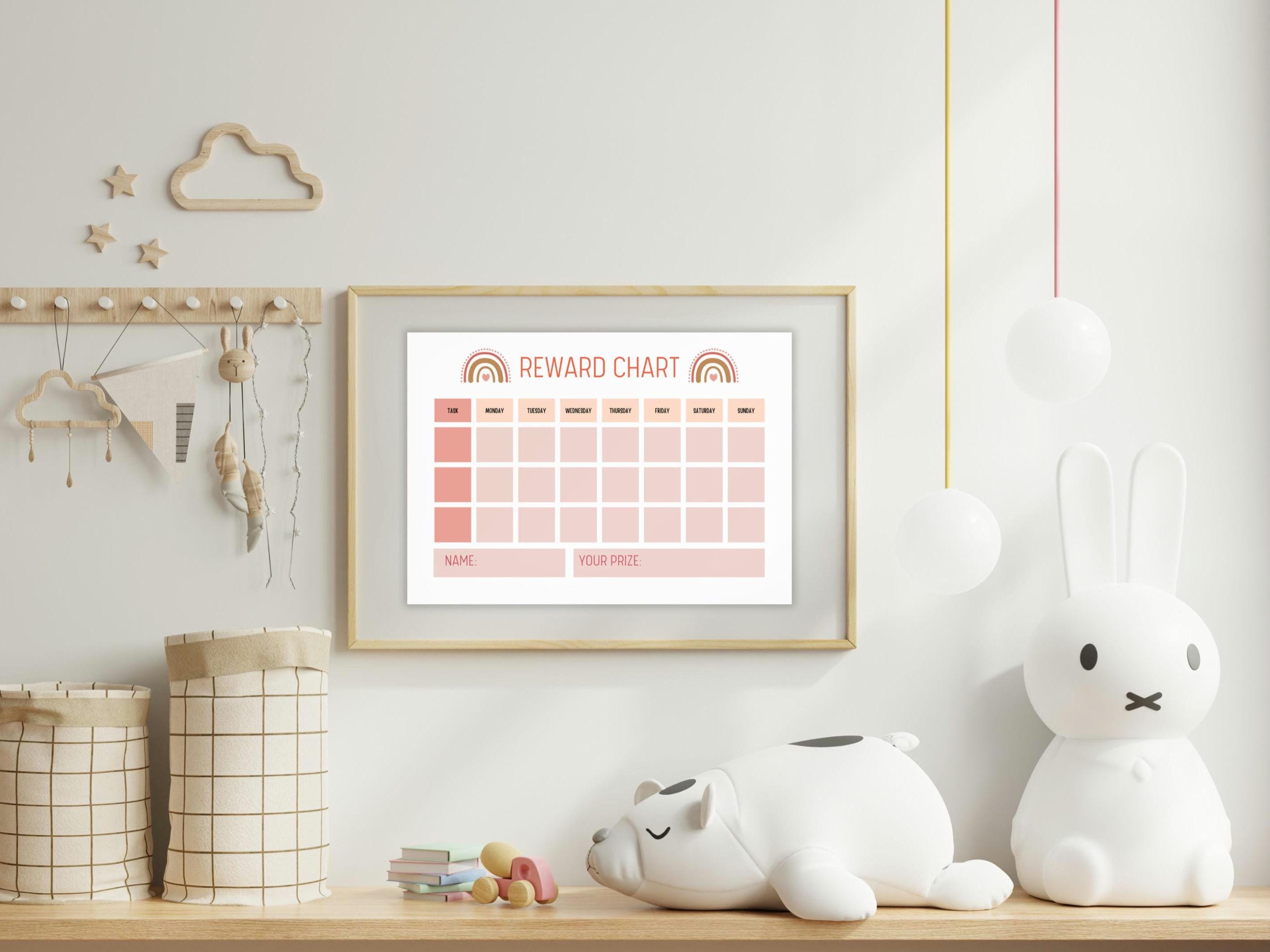 Sticker Chart, 2 for 1 Kid Reward Chart, Behavior Chore Chart ...