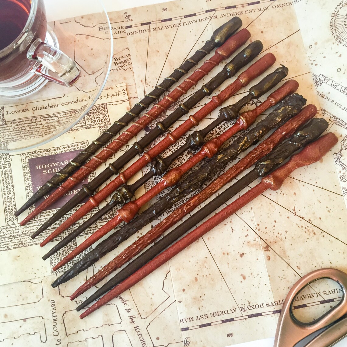 Magical Wizard Wands - Set of 80 - Witch Magic Wand Wedding Favour ...