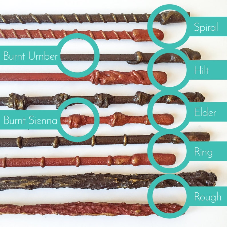 Magical Wizard Wands Set of 10 Witch Wand Magic Wand - Etsy