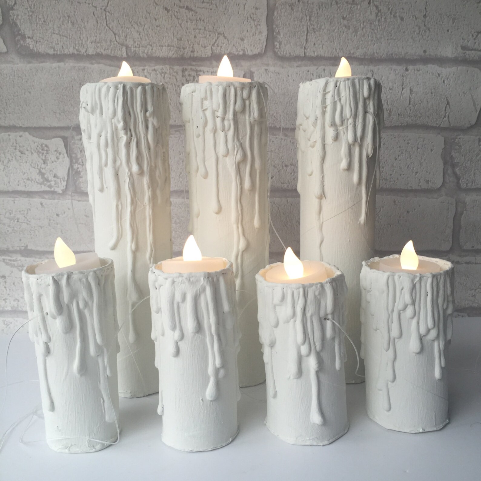 Floating Candles - SET OF 7 - Tealights Candle Floating Magical ...
