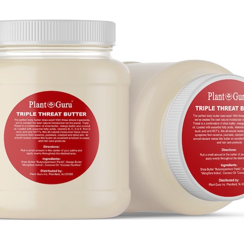 Triple Threat Body Butter 3 Lbs. Bulk 100% Pure Natural Raw - Etsy