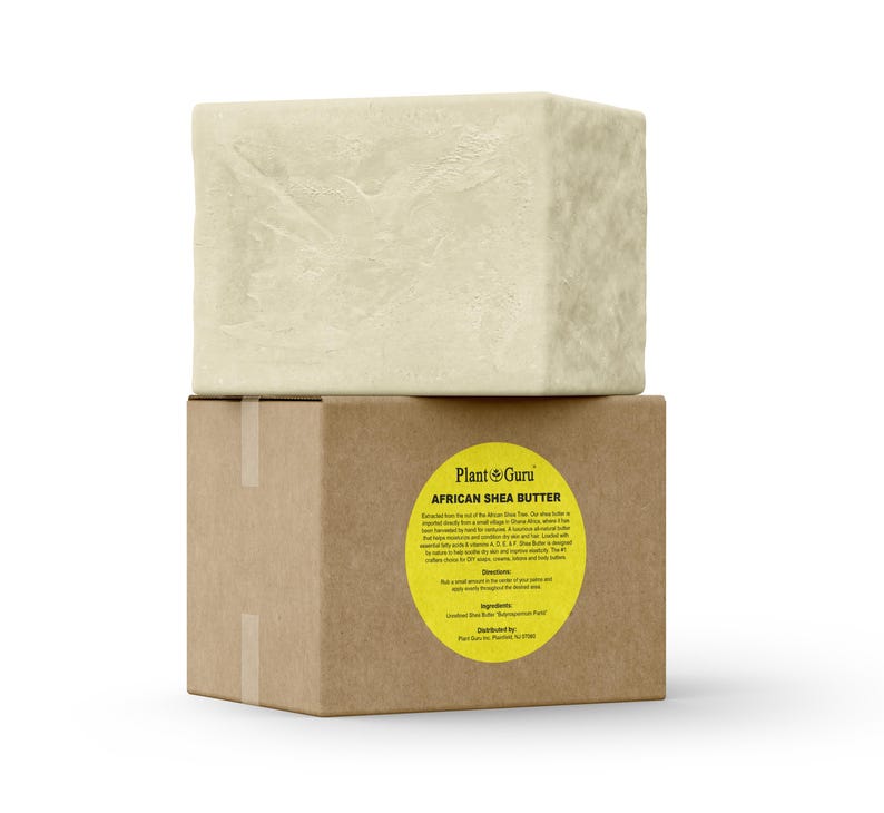 Raw African Shea Butter 3 Lbs. 100% Pure Natural Organic Unrefined ...