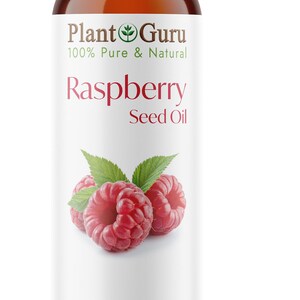 Red Raspberry Seed Oil Cold Pressed Unrefined Virgin 100% Pure Natural ...