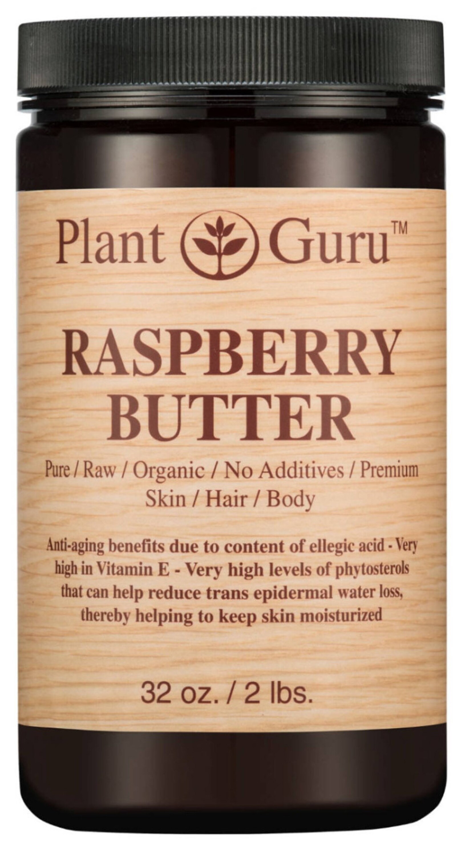 Raspberry Body Butter 100% Pure Raw Fresh Natural Cold Pressed. Skin ...