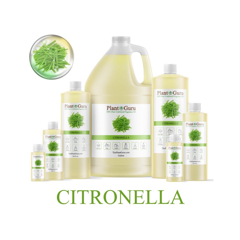 Citronella Oil Fragrances - Etsy