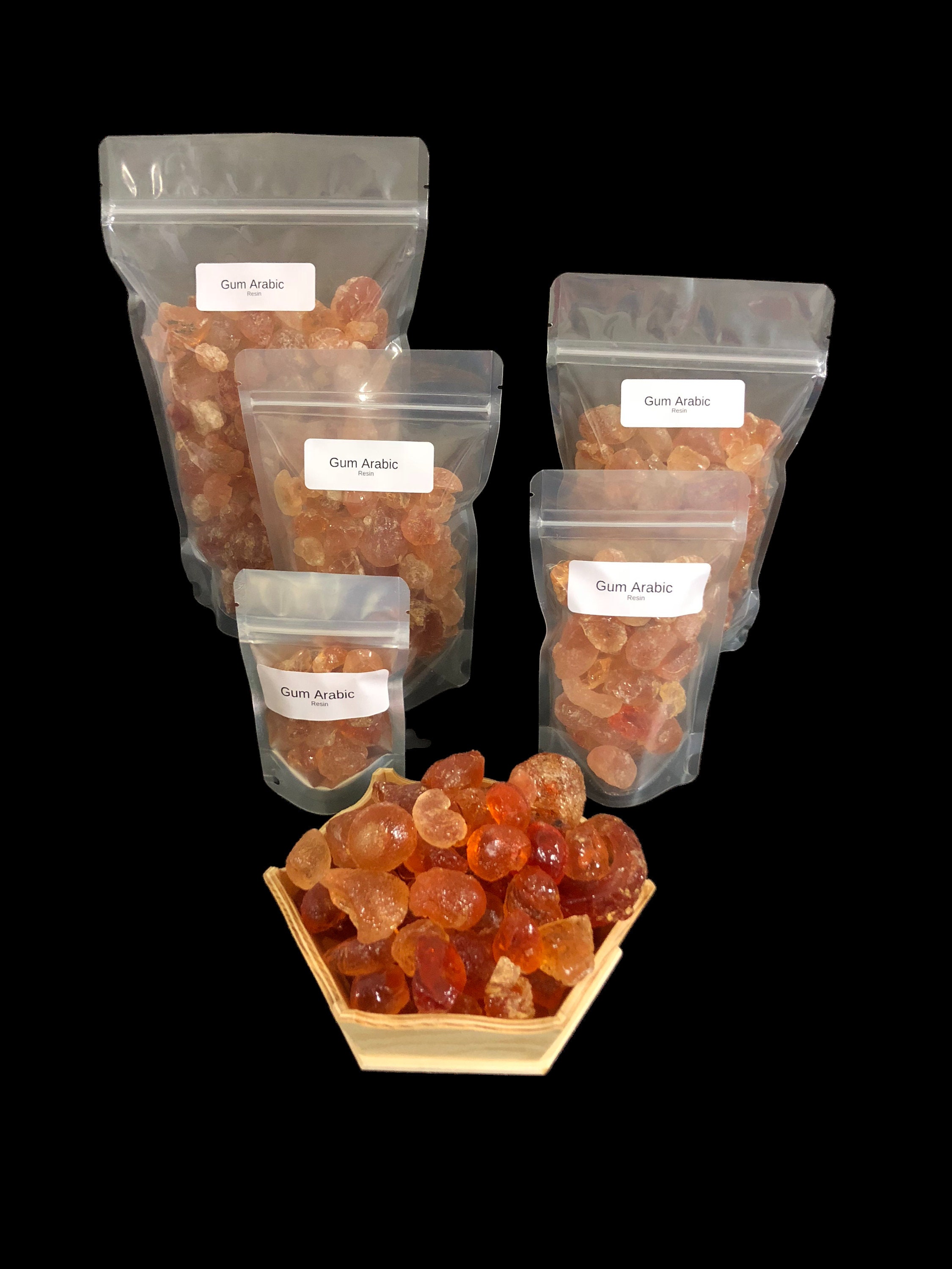 Gum Arabic Resin Incense 100% Pure Natural Acacia Aromatic Gum - Etsy