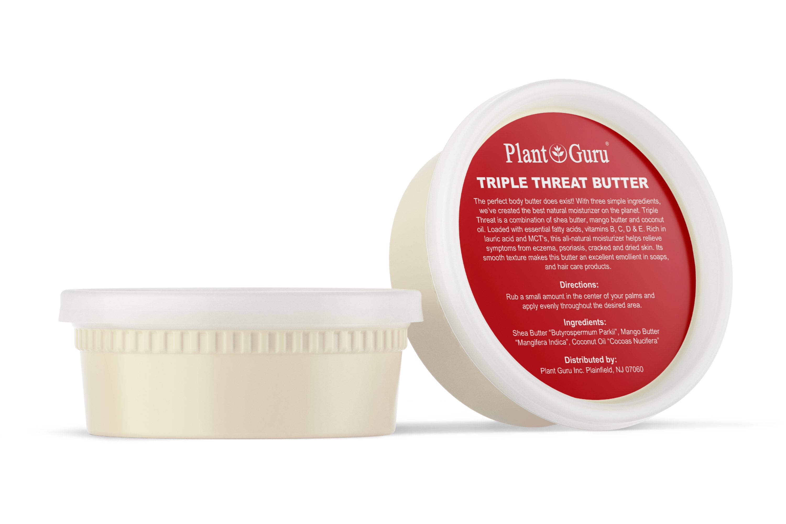 Triple Threat Body Butter 8 Oz. Blend of 100% Pure Natural Raw - Etsy