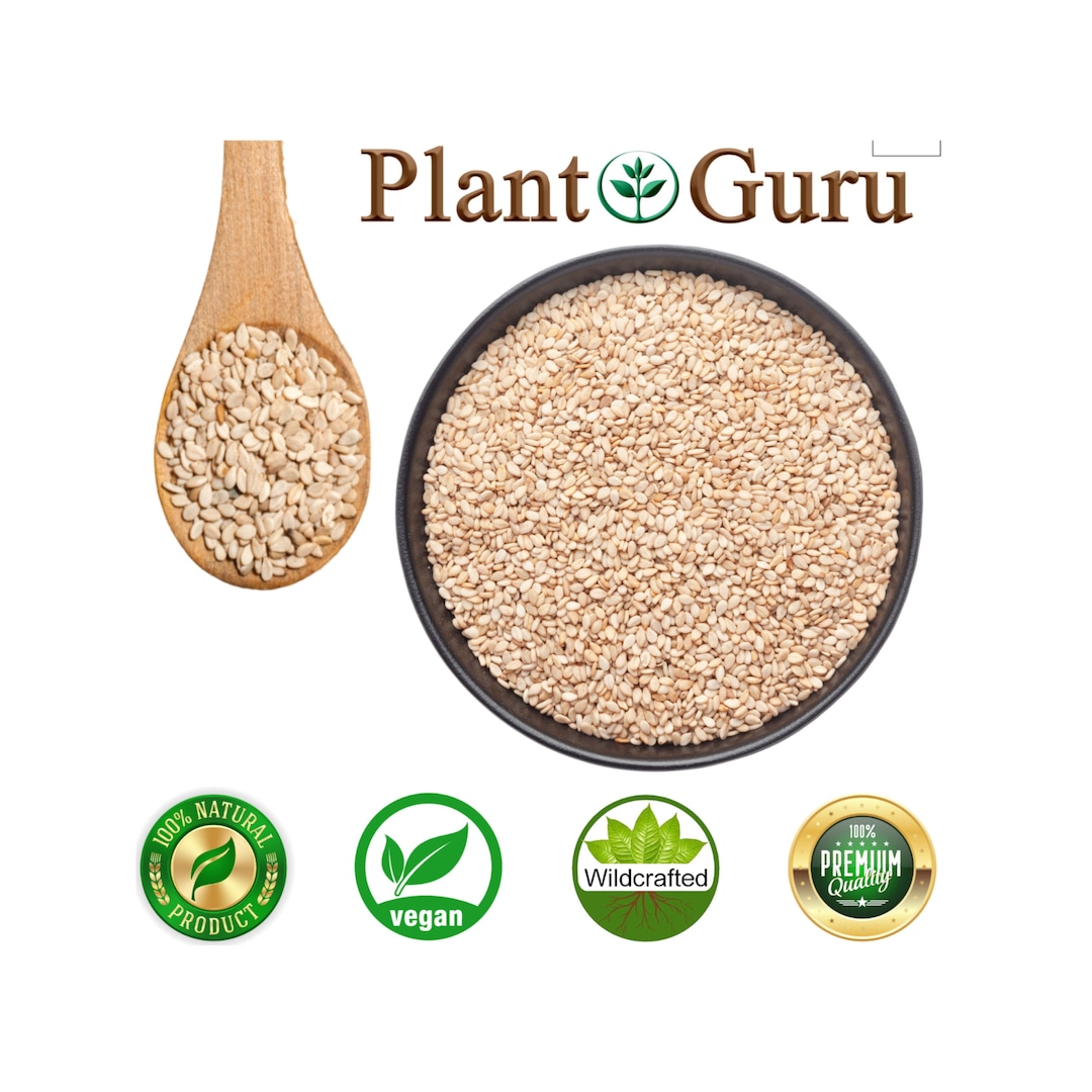 Sesame Seeds Natural Unhulled Whole Raw 100% Pure Non-gmo, Kosher ...