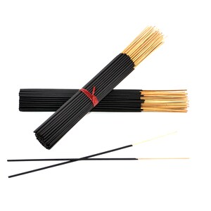 CHARCOAL BLACK Unscented Incense Sticks 11 Bulk Wholesale 100% Natural ...