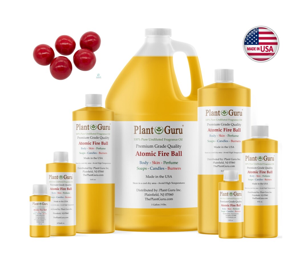 Atomic Fireball Candy Fragrance Oil Scented Oils for Body Butter ...