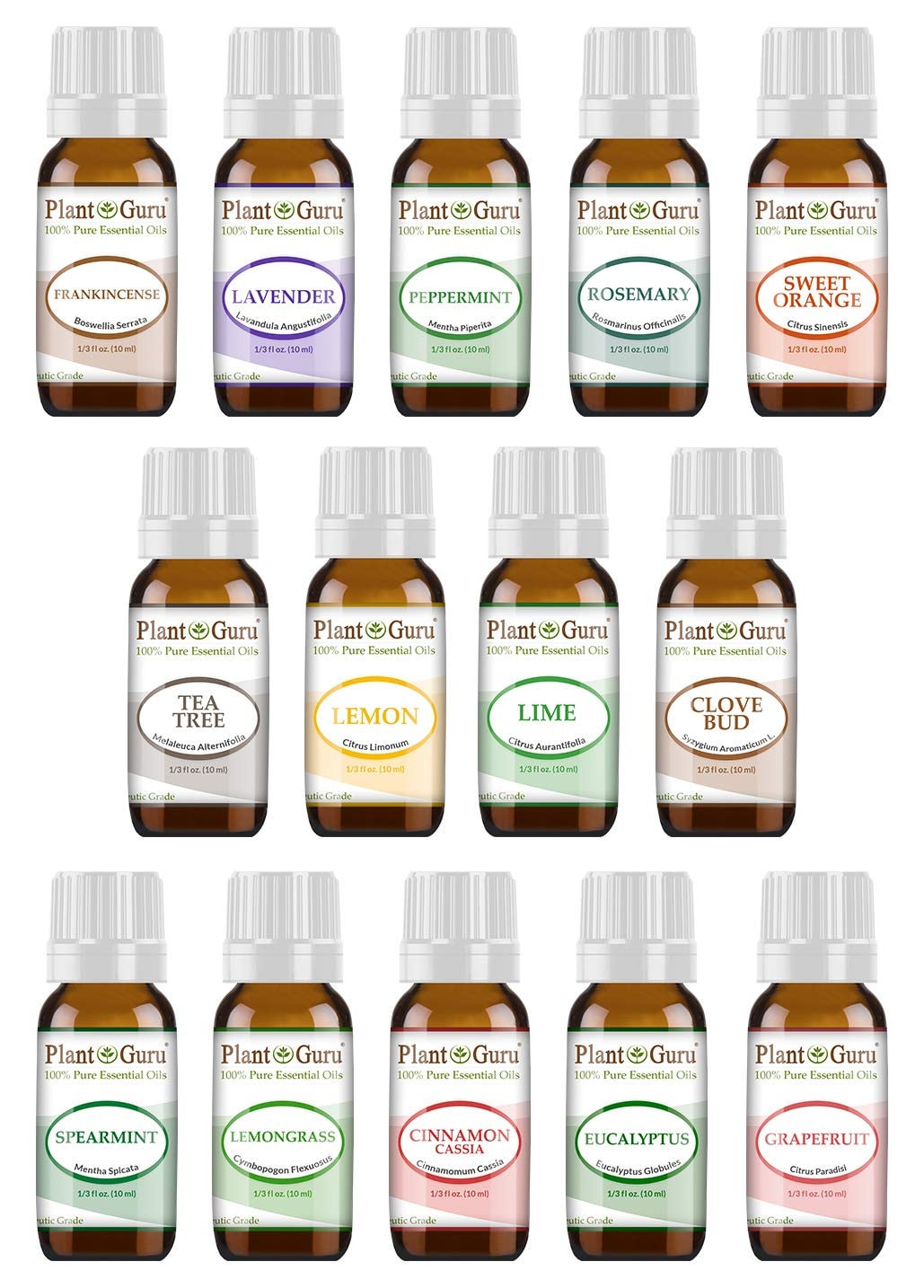 Essential Oil Set 14 10 Ml. 100% Pure Therapeutic Grade Oils | Etsy