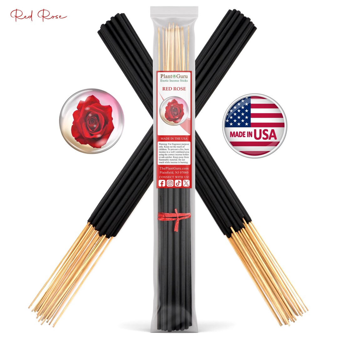 RED ROSE Incense Sticks 19