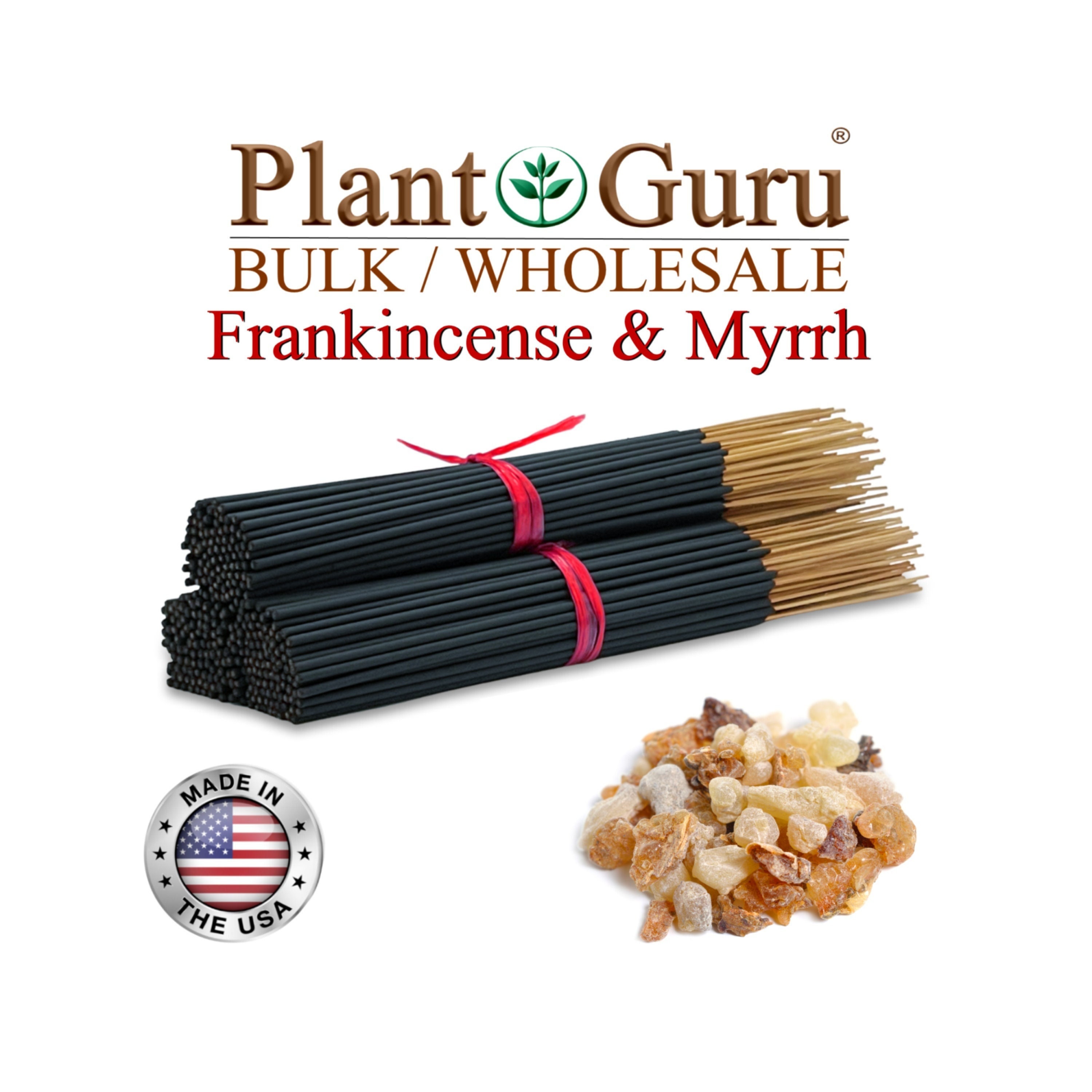 FRANKINCENSE AND MYRRH Incense Sticks 11 Hand Dipped - Etsy