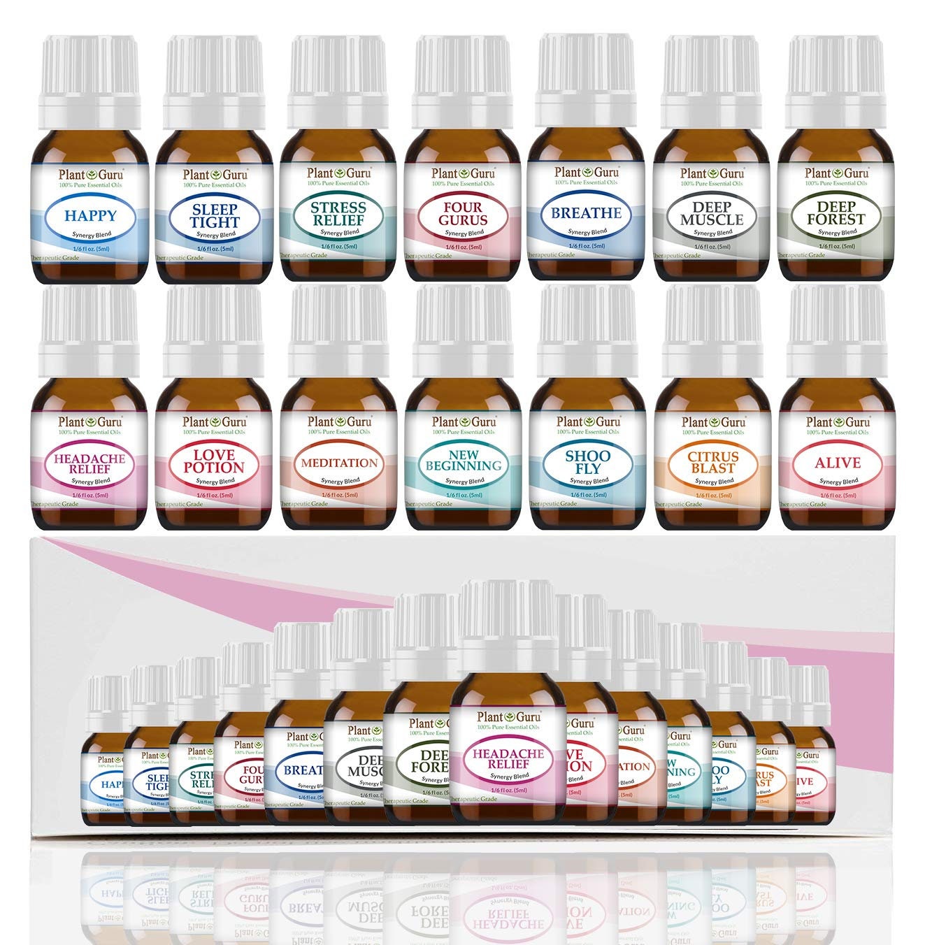 Top 14 Essential Oil Blends Set 5 Ml. Kit 100% Pure - Etsy