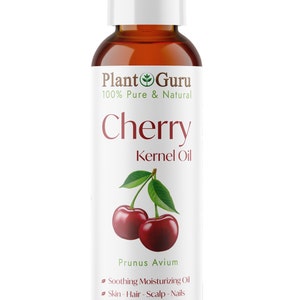 Cherry Kernel Oil 100% Pure Natural Cold Pressed Refined Carrier - Etsy