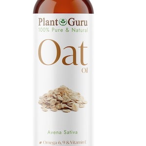Oat Oil 100% Pure Natural Carrier for Skin, Face, Hair and Massage - Etsy