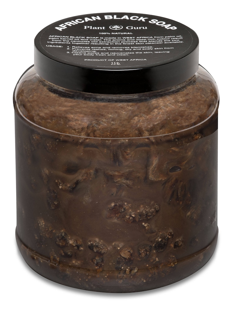 Raw African Black Soap Paste 100 Pure Organic Unrefined Etsy Australia