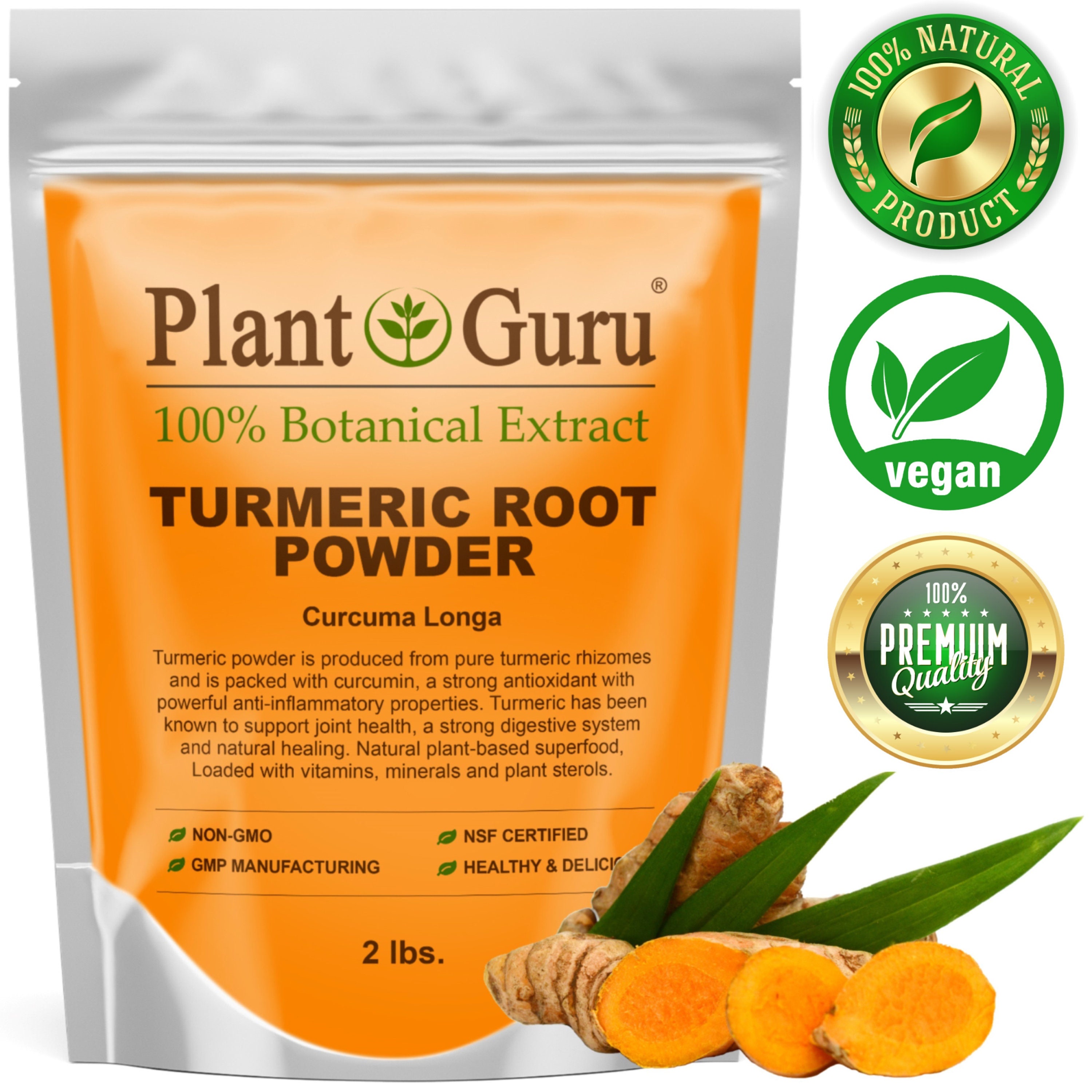Turmeric Root Powder Pure Organic Natural Curcuma Longa - Etsy