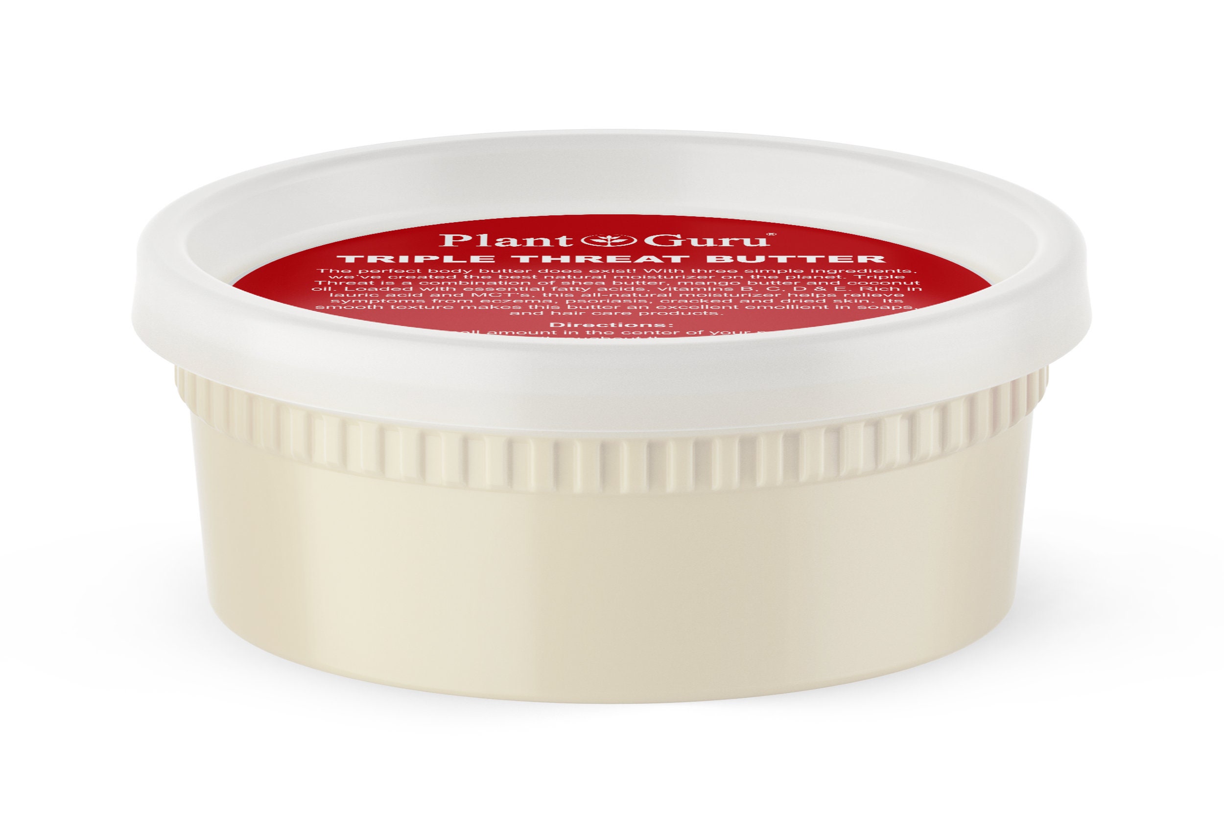 Triple Threat Body Butter 8 Oz. Blend of 100% Pure Natural Raw - Etsy