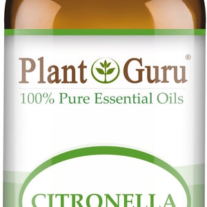 Citronella Essential Oil 100% Pure Natural Therapeutic Grade ...