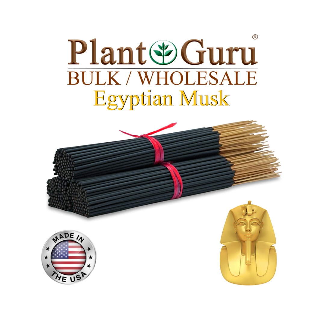 EGYPTIAN MUSK Incense Sticks 11 Hand Dipped in Premium Fragrance Oils ...