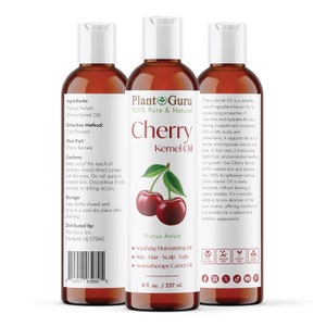 Cherry Kernel Oil 100% Pure Natural Cold Pressed Refined Carrier - Etsy