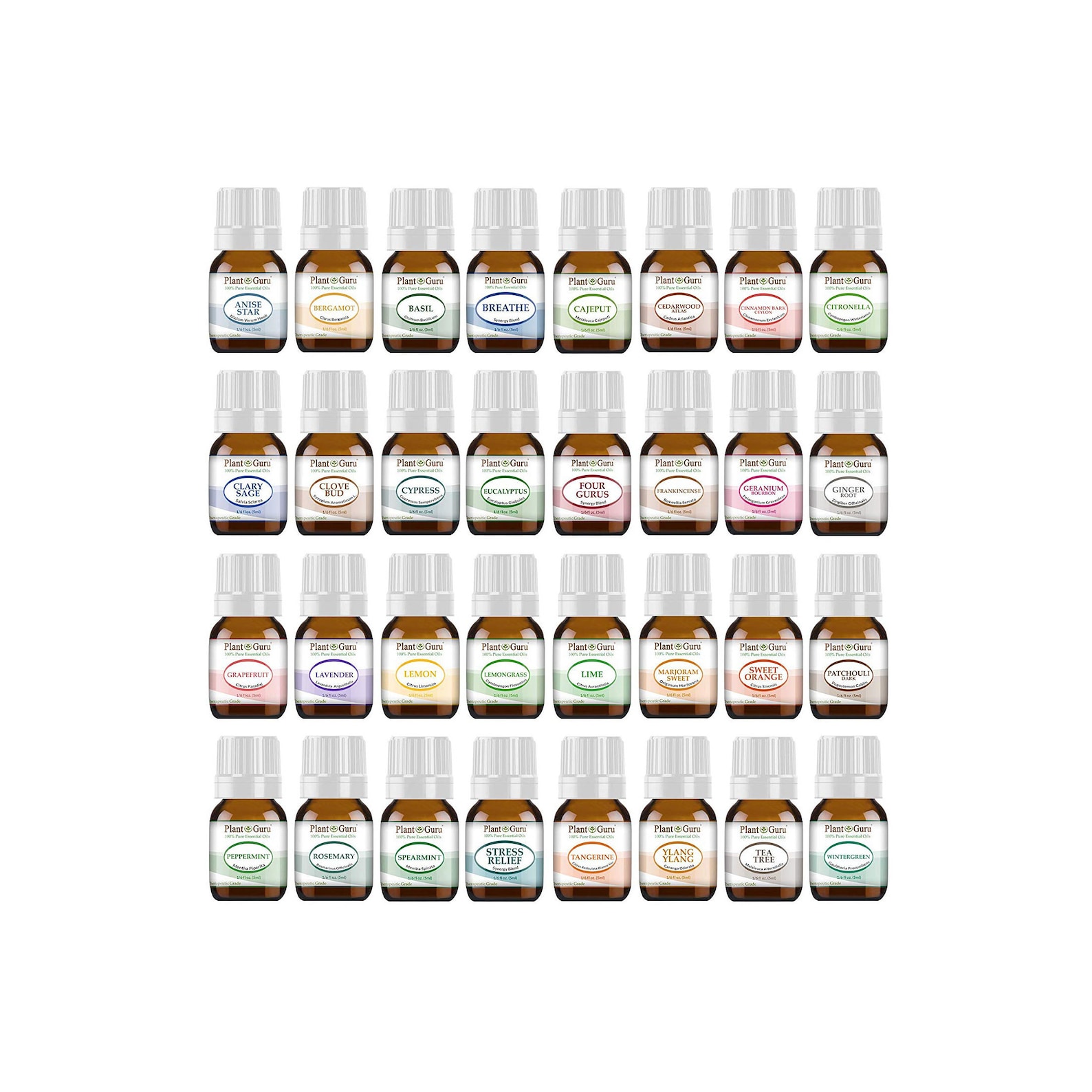 Ultimate Essential Oil Variety Set 32 100% Pure Therapeutic - Etsy