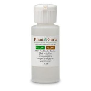 70/30 VG PG Blend Vegetable Glycerin & Propylene Glycol USP Kosher Food ...