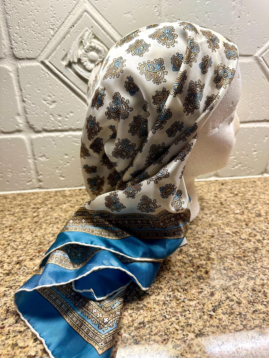 Made in Italy Morgan’s Head/neck Square Scarf - Etsy