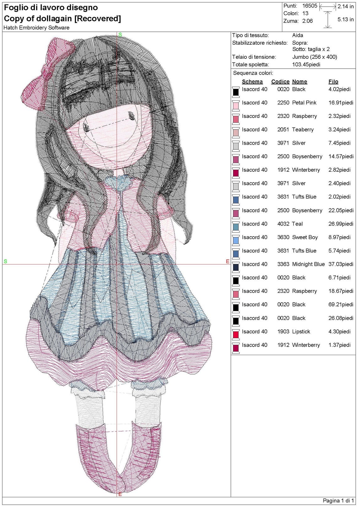 Machine Embroidery Doll Design ITH Girl Doll Pattern - Etsy